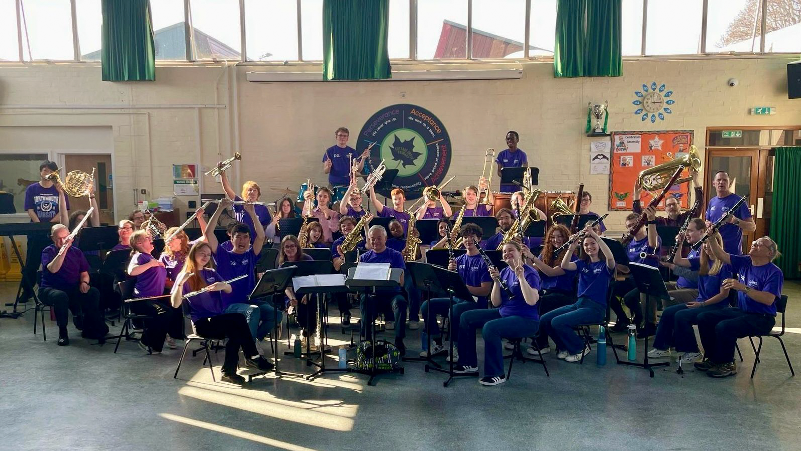 UoP Concert Band hit the right note with local schools | MyPort for ...
